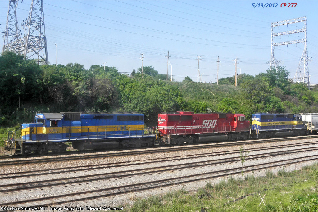 DME 6360 leads 277 with a 60m Soo sandwich